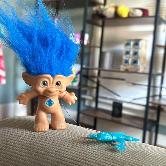 Russ | Toys | Vintage Russ Troll With Orange Hair Cat Whiskers And Nose ...